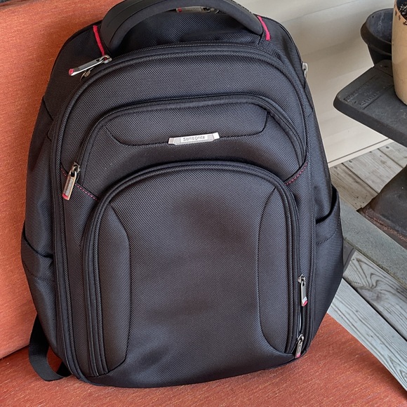 Samsonite | Bags | Samsonite Black Backpack With Air Channel System ...